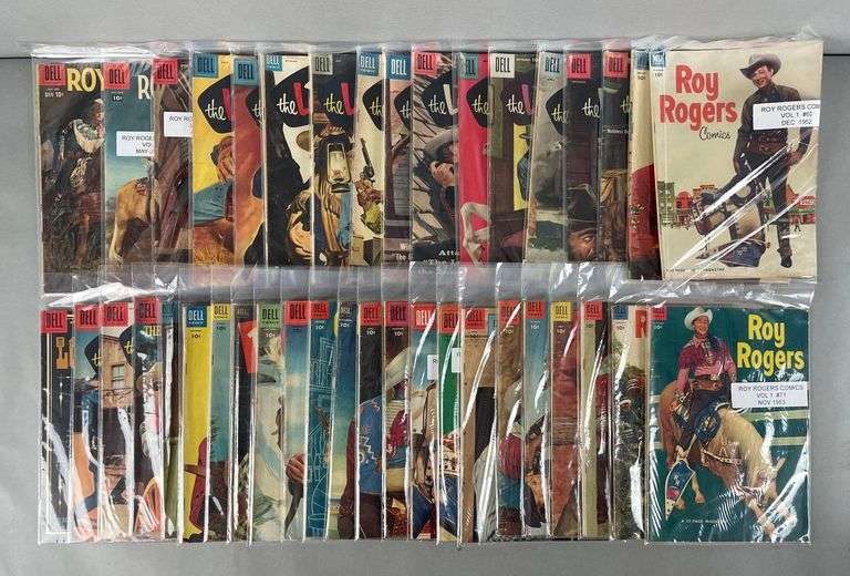 Group of 35+ Dell Western Comic Books - Matthew Bullock Auctioneers