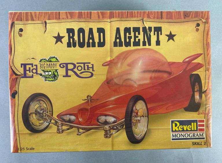 Revell Monogram Road Agent Ed Roth Plastic Model Kit - Matthew Bullock ...