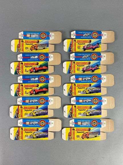 Group of 10 Matchbox H Type Boxes - Matthew Bullock Auctioneers