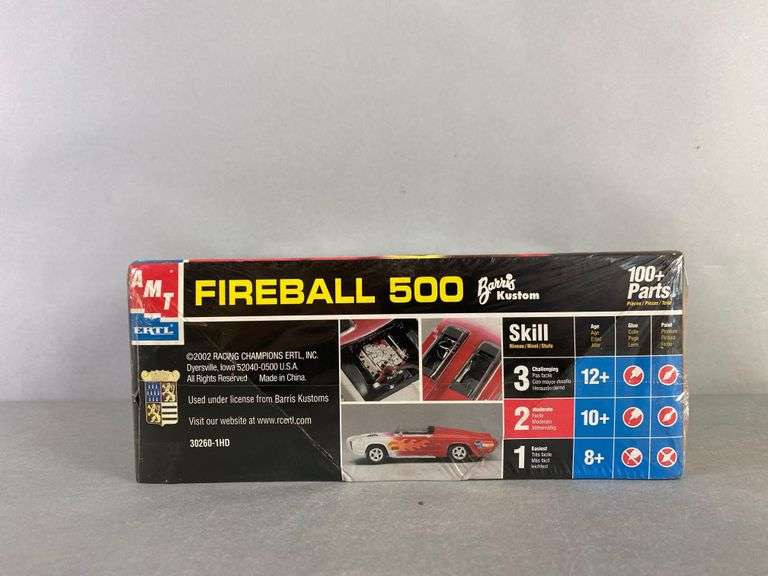 AMT ERTL Fireball 500 Barrister Kustom Plastic Model Kit - Matthew ...