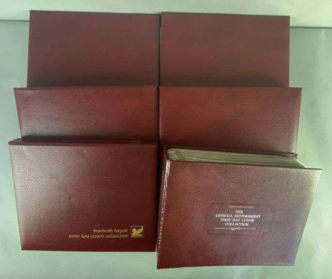 Group of First Day Cover Binder Collection - Matthew Bullock Auctioneers