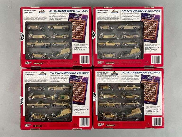Group of Johnny Lightning Limited Edition Die-Cast Vehicle Sets ...