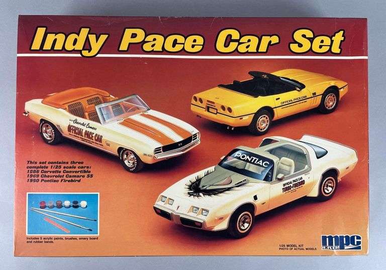 MPC Ertl Indy Pace Car Set Model Kit - Matthew Bullock Auctioneers
