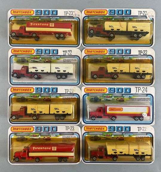 Group of Matchbox 900 Die-Cast Tractor Trailers - Matthew Bullock ...