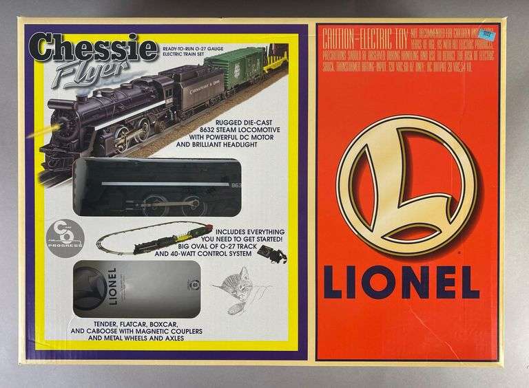 Lionel Chessie Flyer O-Scale Electric Die-Cast Train Set - Matthew ...