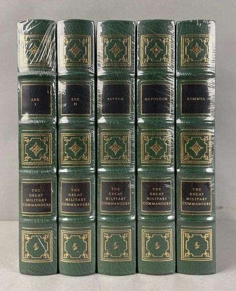 5 Volume The Great Military Commanders Easton Press Books - Matthew ...