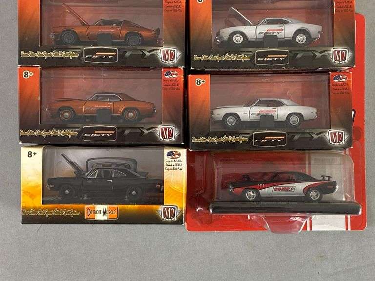 Group of 8 Castline M2 Machinrs Die-Cast Iconic Muscle Cars - Matthew ...