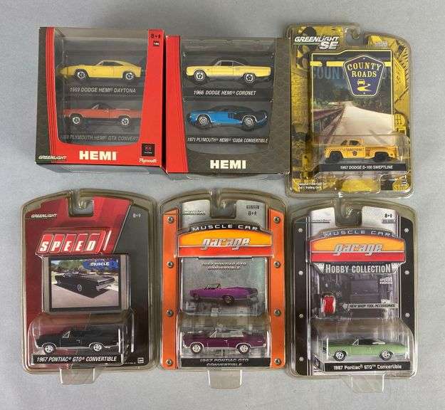 Group of 6 Greenlight Die-Cast Vehicles - Matthew Bullock Auctioneers