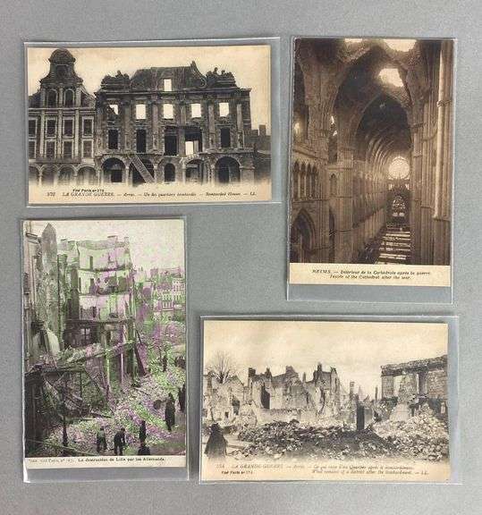 Postcards - 120+ WW2 Era European and More - Matthew Bullock Auctioneers