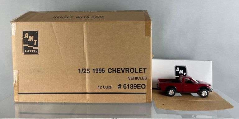Box of 12 AMT Ertl 1995 Chevy S10 Dealership Promo Trucks - Matthew ...