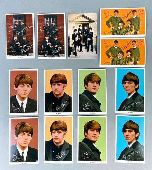 Postcards - 13 The Beatles - Matthew Bullock Auctioneers