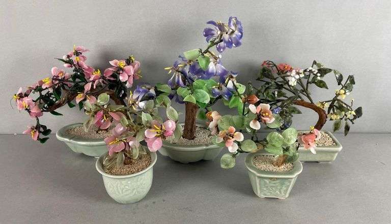 Group of Ming Trees - Matthew Bullock Auctioneers