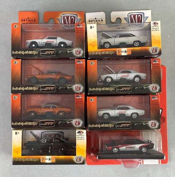Group of 8 Castline M2 Machinrs Die-Cast Iconic Muscle Cars - Matthew ...