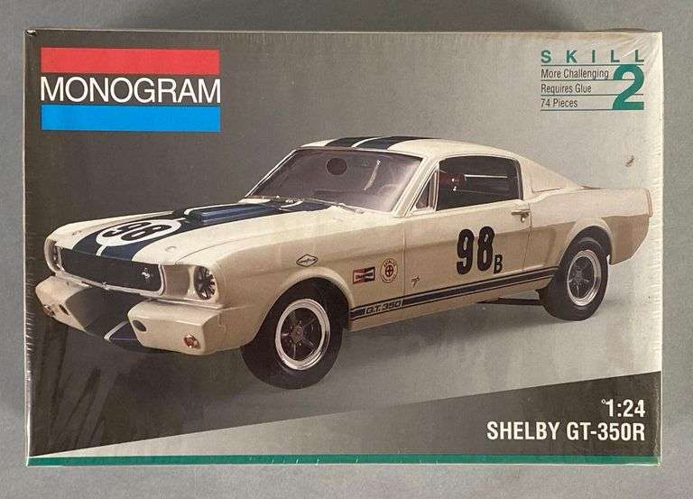 Monogram Shelby Mustang GT-350R Plastic Model Kit - Matthew Bullock ...