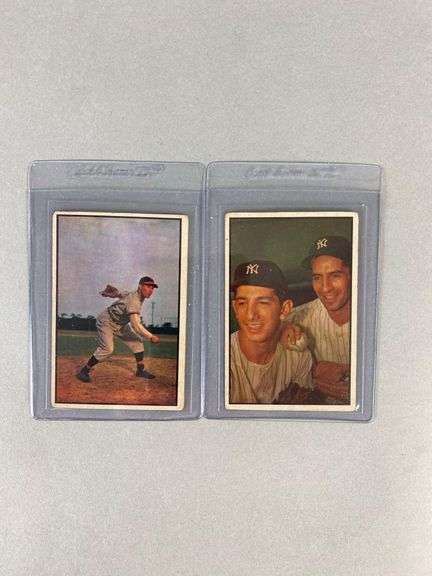 130+ 1953 Bowman Color Baseball Cards with HOFs and Stars - Matthew ...
