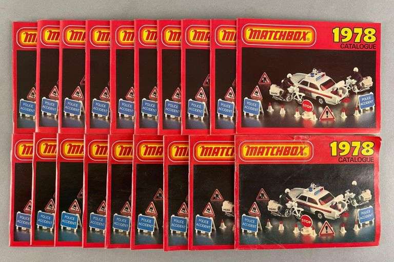 Group of Matchbox 1978 Die-Cast Vehicle Catalogs - Matthew Bullock ...