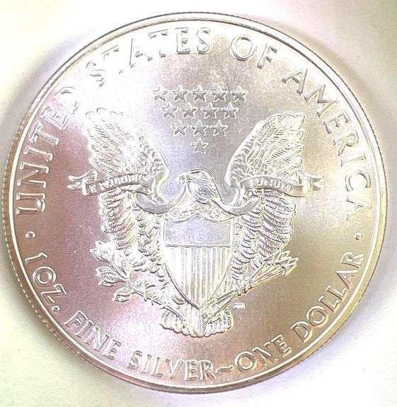 2011 US Mint Silver American Eagle 1 oz .999 Fine - Matthew Bullock Auctioneers