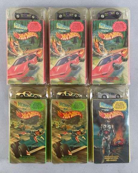 Group of Heroes on Hot Wheels Die-Cast / VHS Tape Sets - Matthew ...