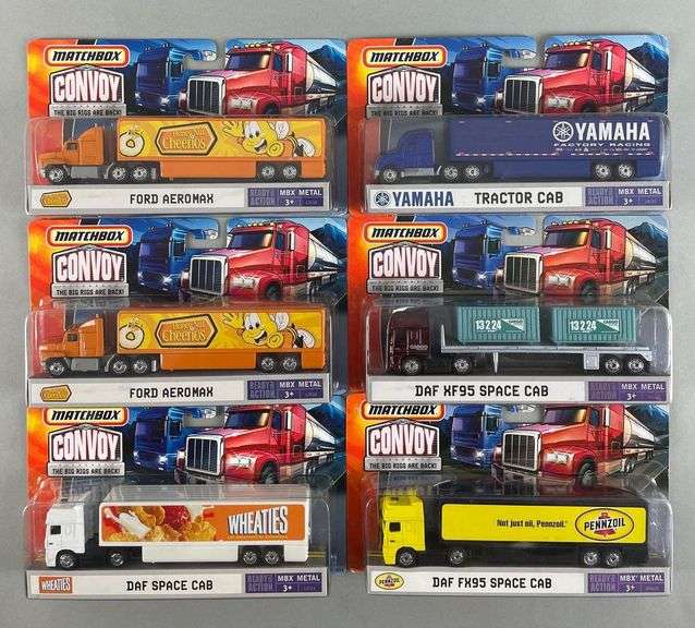 Group of Matchbox Convoy Die-Cast Tractor Trailers - Matthew Bullock ...