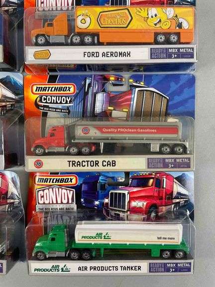 Group of Matchbox Convoy Die-Cast Tractor Trailers - Matthew Bullock ...