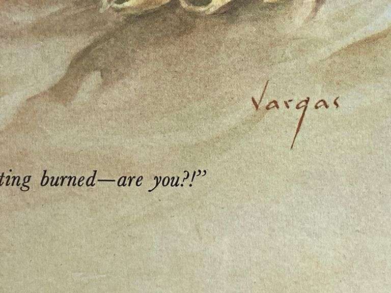 Alberto Vargas The Sixties Pin-Up Framed Playboy Print - Matthew ...