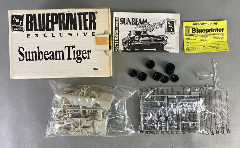AMT ERTL Blueprint 1964 Sunbeam Tiger Plastic Model Kit - Matthew ...