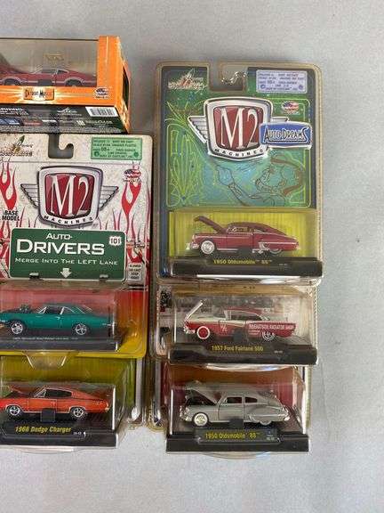 Group of 9 Castline M2 Machines Die-Cast Muscle Cars - Matthew Bullock ...