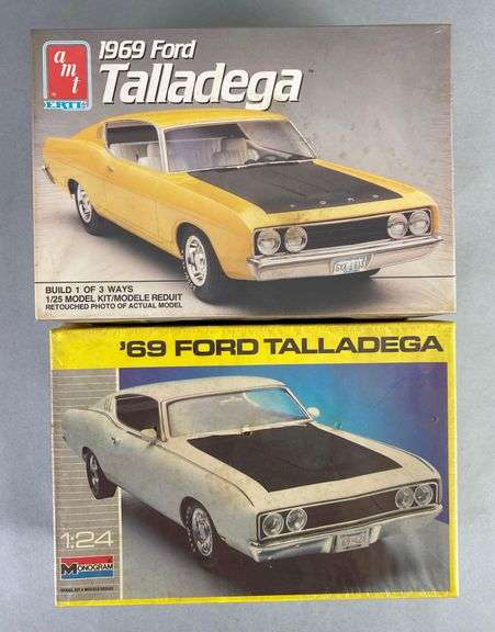 Group of 2 1969 Ford Talladega Plastic Model Kits - Matthew Bullock ...