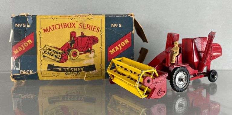 Matchbox Major Pack No. 5 Die-Cast Combine Harvester - Matthew Bullock ...
