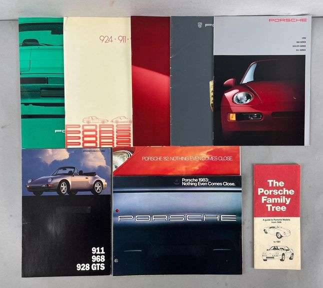 Group of Porsche Dealership Advertising Brochures - Matthew Bullock ...
