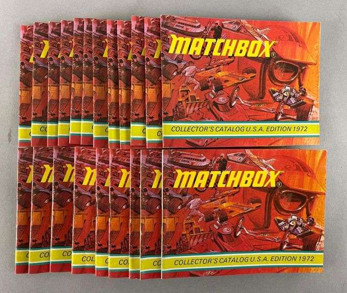 Group of Matchbox 1972 Die-Cast Vehicle Catalogs - Matthew Bullock ...