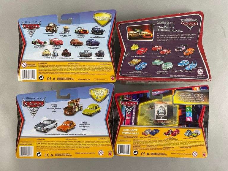 Group of Mattel Disney Pixar Cars Die-Cast Vehicle Packs - Matthew ...