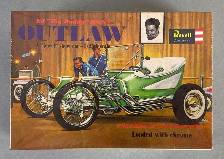 Revell Ed Big Daddy Roths Outlaw Show Car Plastic Model Kit - Matthew ...