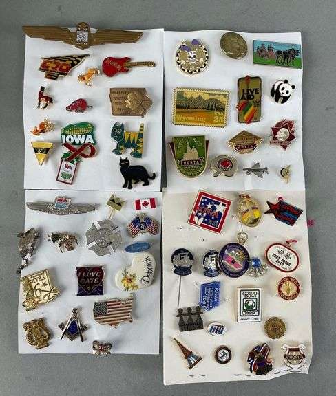 Group of Assorted Pins and More - Matthew Bullock Auctioneers