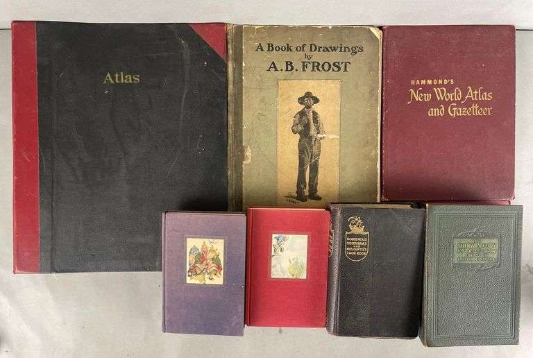 Group of Vintage Hardcover Books - Matthew Bullock Auctioneers