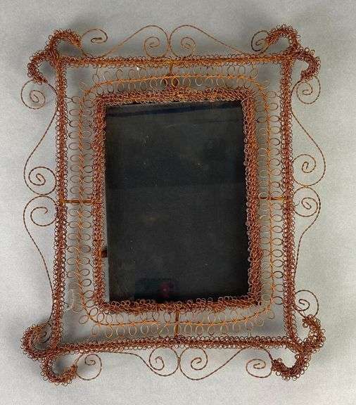 Rusted Wire Art Picture Frame - Matthew Bullock Auctioneers