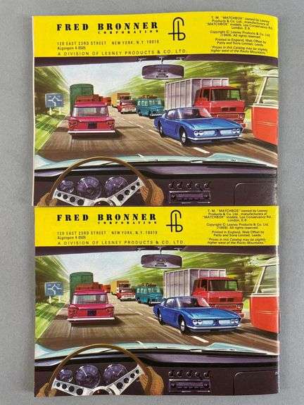 Group of Matchbox 1969 Second Edition Die-Cast Vehicle Catalogs ...