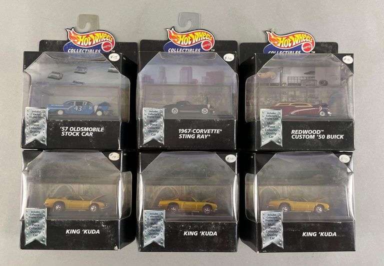 Group of Mattel Hot Wheels Limited Edition Die-Cast Vehicles - Matthew ...