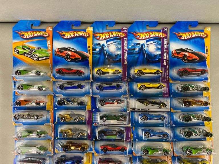 Group of 50 Mattel Hot Wheels Street Racing Die-Cast Cars and More ...
