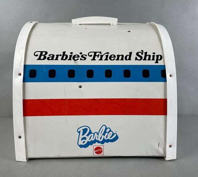 Vintage Mattel Barbie United Airlines Friend Ship Playset - Matthew ...