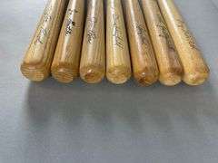 Babe Ruth, Carl Yastrzemski + 5 Other Louisville Sluggers Mini Bats ...