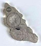 2022 Canada $8 The Wolf Shadow Hunters 3oz .999 Fine Silver Proof Coin ...