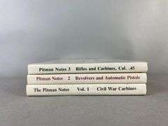 3 Volume The Pitman Notes on US Martial Small Arms and Ammunition 1776 ...