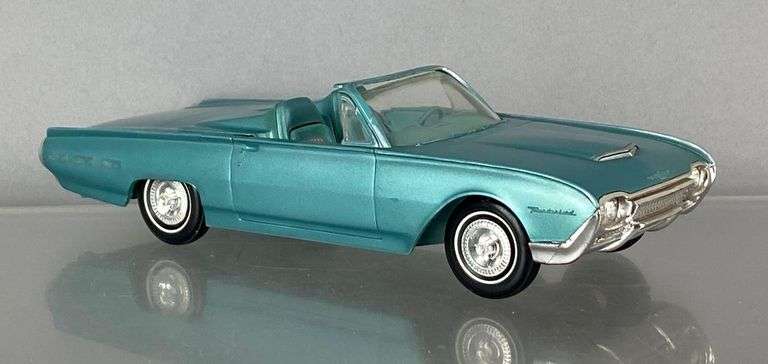 1962 Ford Thunderbird Convertible Aqua Friction Dealership Promo Car ...