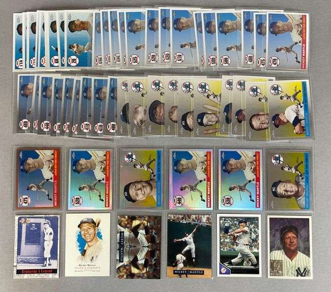50+ 1990s - 2000s Mickey Mantle Cards with Refractors - Matthew Bullock ...