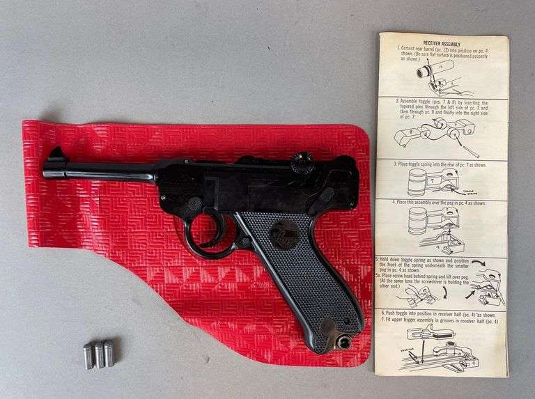 Vintage Premier Prod. Co. Plastic German Luger Toy Gun - Matthew ...