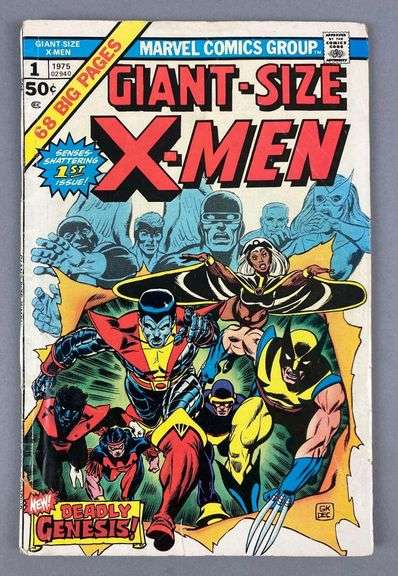 Marvel Comics Giant Size X-Men No. 1 - Matthew Bullock Auctioneers