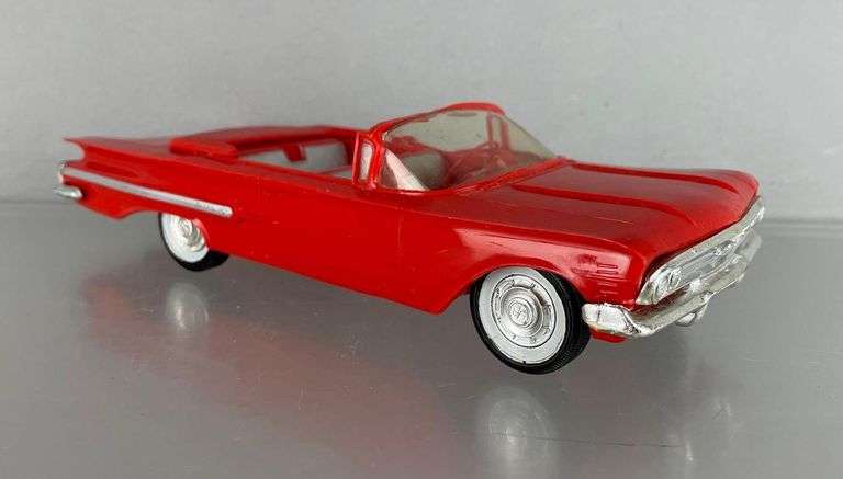 1960 Chevy Impala Convertible Roman Red Dealership Promo Car - Matthew ...
