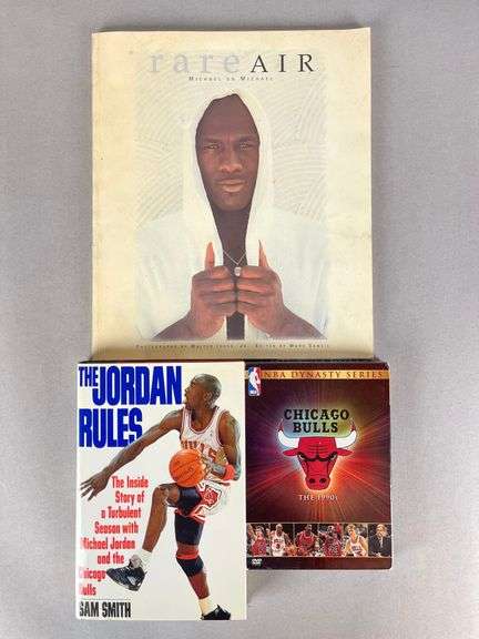 1993 Michael Jordan Rare Air + The Jordan Rules and Chicago Bulls 1990s ...