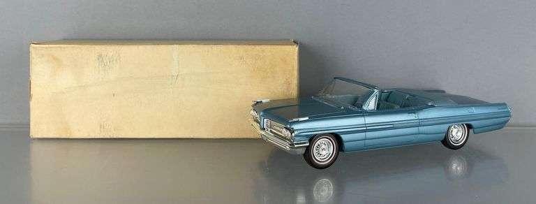 1962 Pontiac Bonneville Convertible Yorktown Blue Dealership Promo Car ...